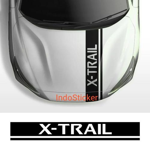 Jual stiker kap mobil X-Trail cutting sticker stiker mobil X-Trail ...