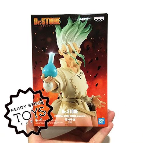 Jual Dr. Stone Figure of Stone World Kingdom of Science Senku Ishigami ...