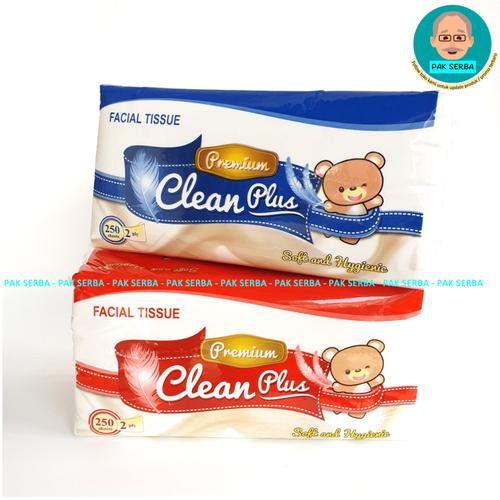 Jual Clean Plus Facial Tissue Premium / Tisu Wajah / 250sheets 2ply ...