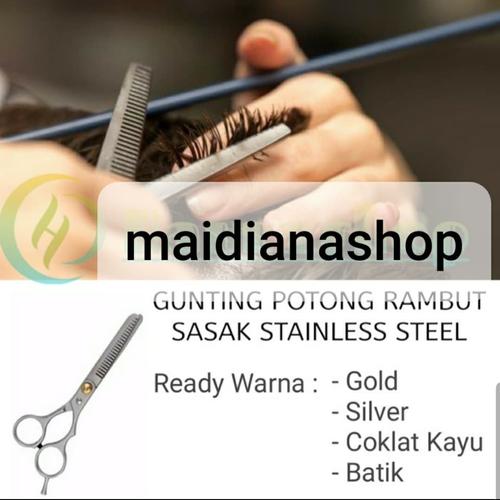 Jual Gunting Rambut Sasak/Gunting Rambut Zik Zak Stainless Stell ...