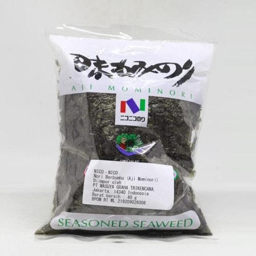 Jual Nico - Nico Nori Berbumbu Aji Mominori Nori Seaweed Rumput Laut 40 gr - Kab. Bekasi ...