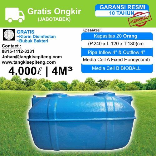 Jual SepticTank BIO SEPTIC 4000 Liter/ 4M3 - BIOTECH - BIOFIL ...