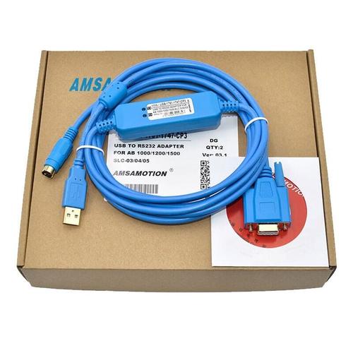 Jual USB 1761-CBL-PM02 Cable For AB MicroLogix 1000 1200 1500 PLC ...