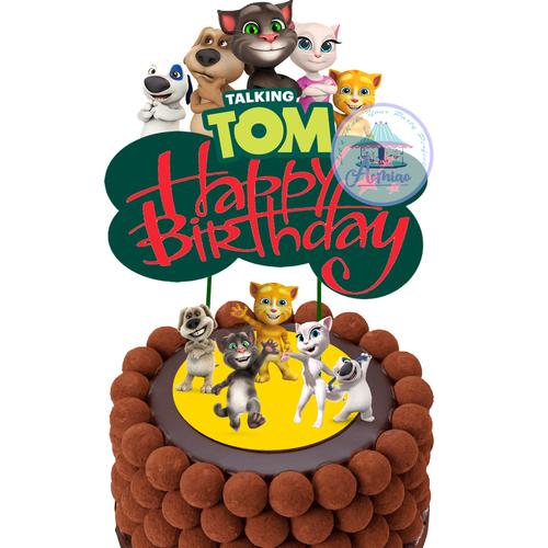 Jual Talking Tom Cake Topper - Kota Bogor - Aomiao | Tokopedia