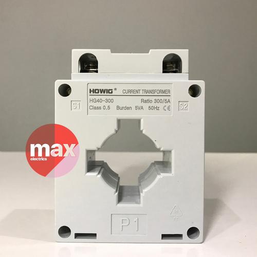 Jual CT HOWIG - HG40-300, 300/5A, Class 0.5, 5VA (Current Transformer ...