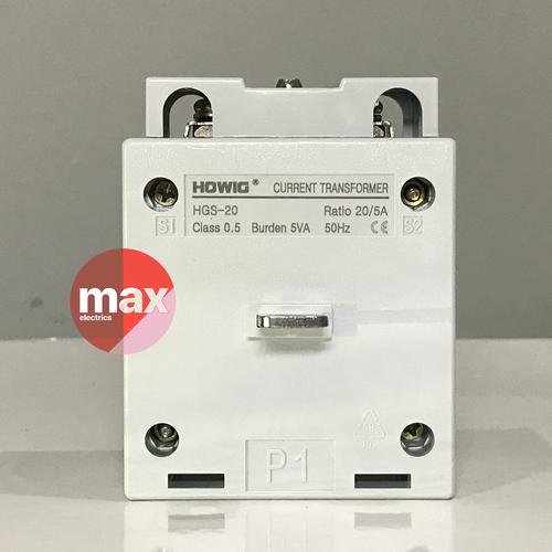 Jual CT HOWIG - HGS-20, 20/5A, Class 0.5, 2.5VA (Current Transformer ...