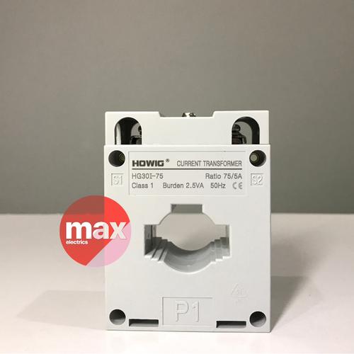 Jual CT HOWIG - HG30i-75, 75/5A, Class 1, 2.5VA (Current Transformer ...