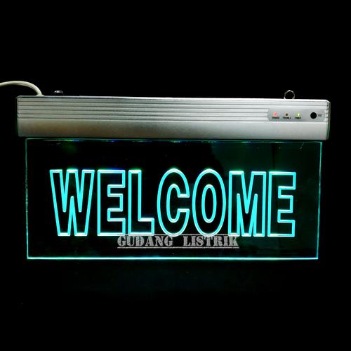 Jual Lampu Led Sign Show Sign Lamp Lampu Petunjuk WELCOME Vacolux VL ...