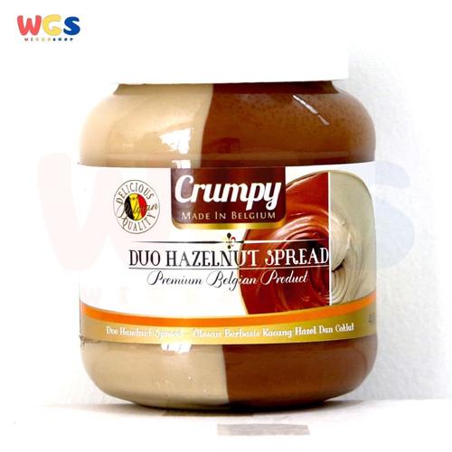 Jual Selai Crumpy Duo Hazelnut Spread 400 gr - Selai Kacang Coklat ...