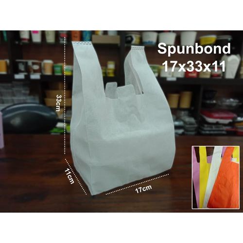 Jual Kresek Spunbond 17 Putih,Pengganti Kantong Plastik - Biru - Kota Tangerang Selatan - Super ...