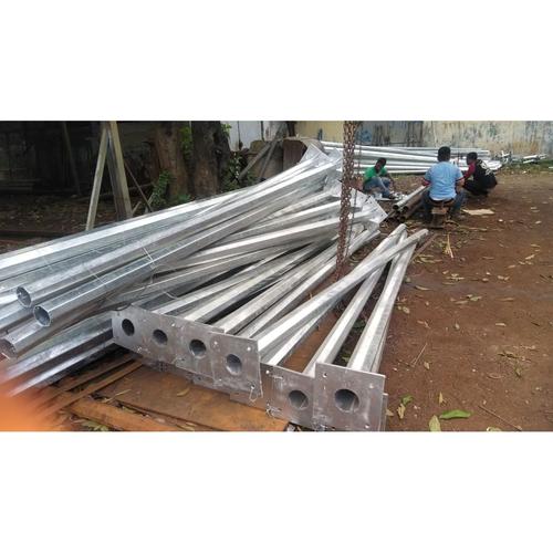 Jual tiang lampu pju tenaga surya (solar cell) #081298824029 6 7 8 9 10 ...