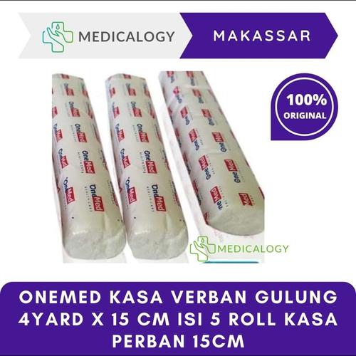 Jual Onemed Kasa Verban Gulung 4yard X 15 cm Isi 5 Roll Kasa Perban ...