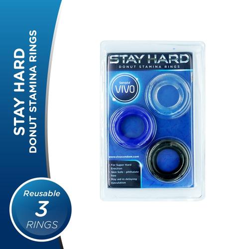 Promo VIVO Stay Hard - Donut Stamina Rings Original Silikon - Kota ...