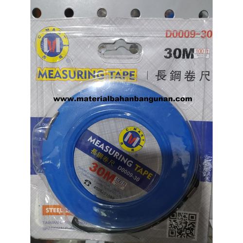Jual Meteran Plat Bulat 30 Meter Ruller Ukur Jarak Measuring Tape Depok ...