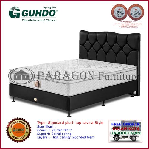 Jual Spring Bed Standar plush top 160x200 cm Atlantic Lavela - Set Guhdo - Kota Tangerang ...