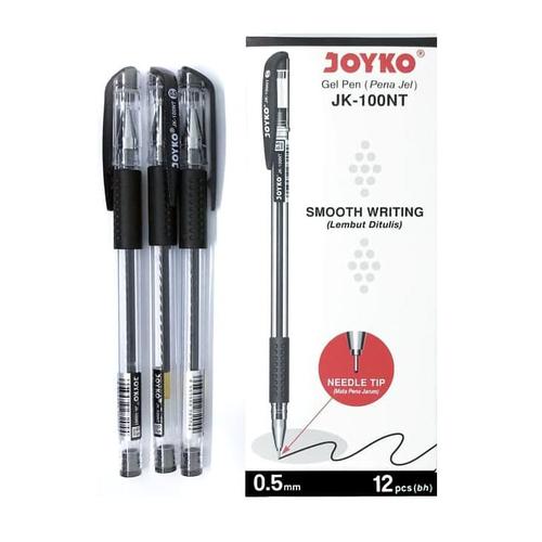 Jual Joyko Gel Pen Jel JK-100NT Needle Point Tip Pulpen Bolpen SATUAN ORI - Kota Bandung ...