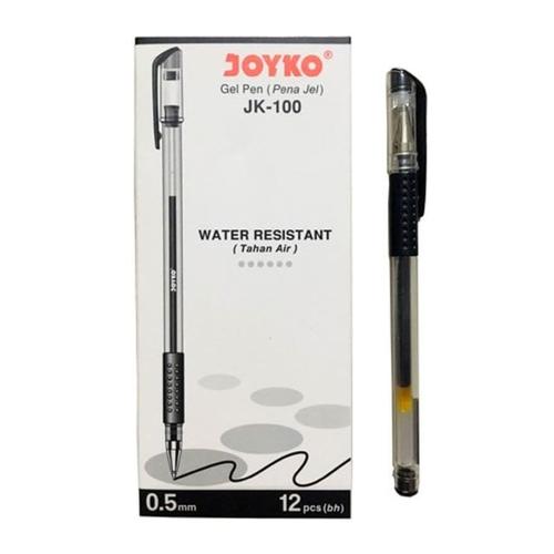 Jual Joyko Gel Pen King Jeller JK-100 Tinta Hitam Bolpen Pulpen 1 Lusin - Merah - Kota Bandung ...