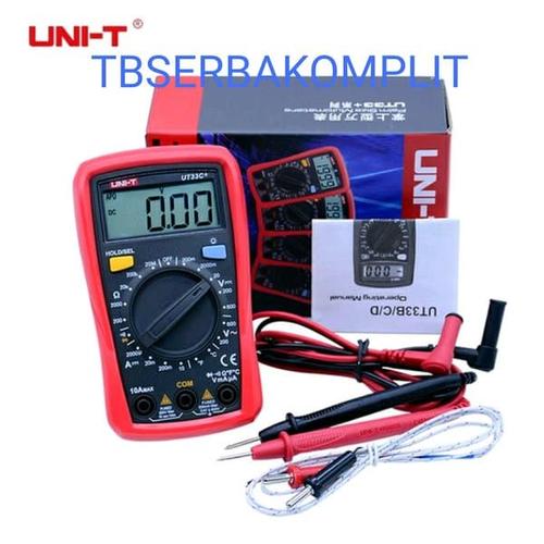 Jual UNI-T UT33C Plus Palm Size Digital Multimeter Multitester Avometer ...
