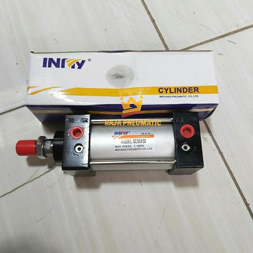 Jual CYLINDER PNEUMATIC ANGIN TIE ROD TYPE SC 50 X 50 - Jakarta Barat - RAJA PNEUMATIC | Tokopedia