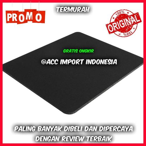 Jual Mousepad Mouse Pad Polos Hitam ANTI SLIP JAHIT PINGGIR Tebal ...