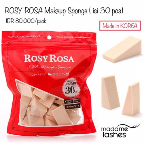 Jual Rosy Rosa Makeup Foundation Sponge Disposable ( Isi 30 Pcs) Spon ...
