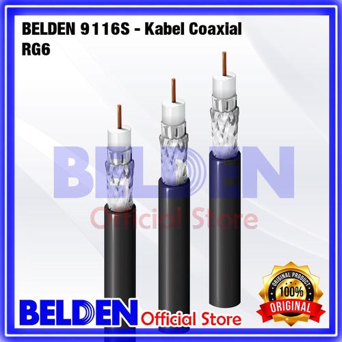 Jual BELDEN 9116S - Kabel Coaxial - RG6 / RG 6 / RG.6 - Jakarta Pusat ...