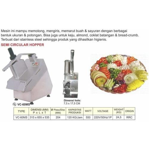 Jual GETRA VC-60MS Fruits & Vegetable Cutter (Mesin Perajang / Pemotong - Jakarta Barat - ratu ...