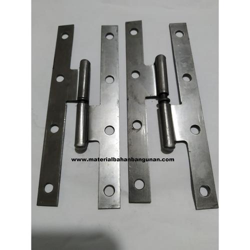 Jual Engsel H 140 x 60 mm Bisa Lepas Pasang Penyambung Pintu Kayu Depok ...