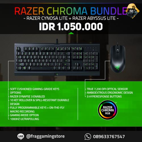 Jual Razer Cynosa Lite & Abyssus Lite Chroma Bundle Gaming Keyboard ...