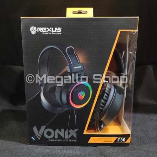 Jual Rexus Vonix F30 F-30 MIC RGB DUAL JACK 3.5mm CONVERTER Garansi ...