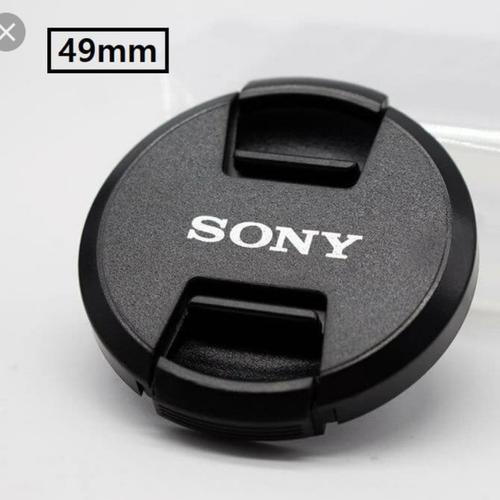 Jual Lens Cap Sony 49mm for Sony 50mm 18-55mm 55-210mm LensCap 49 mm ...