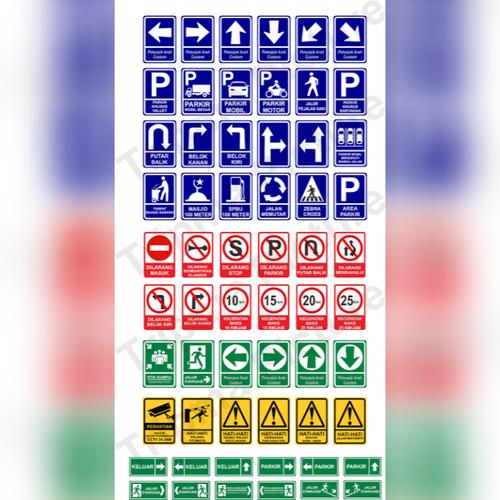 Jual Aneka Macam Rambu-Rambu / Signage Size 30x30cm - Jakarta Timur ...
