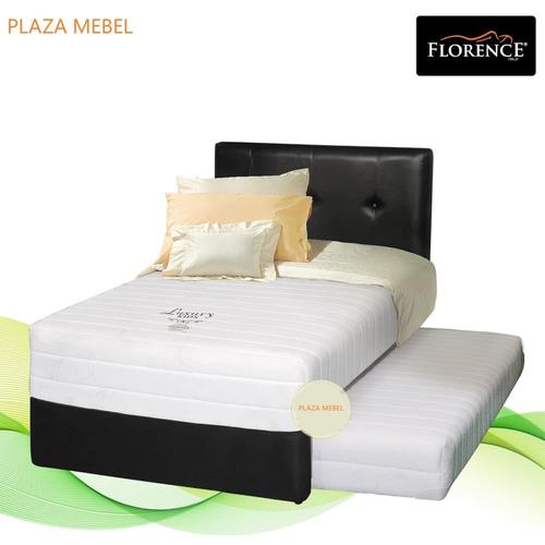 Jual 2in1 Set Twin LUXURY KIDS FLORENCE Spring Bed 120 2 Springbed LATEX - Hitam - Kota Makassar ...