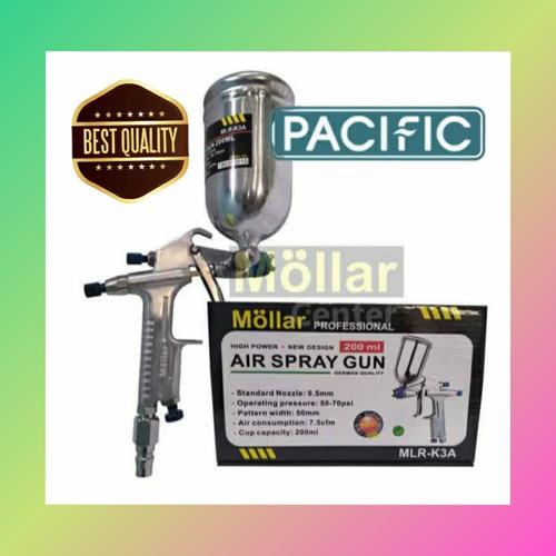 Jual spray gun mollar k3 F 75 lakoni kompresor angin ryu shark - Kota ...
