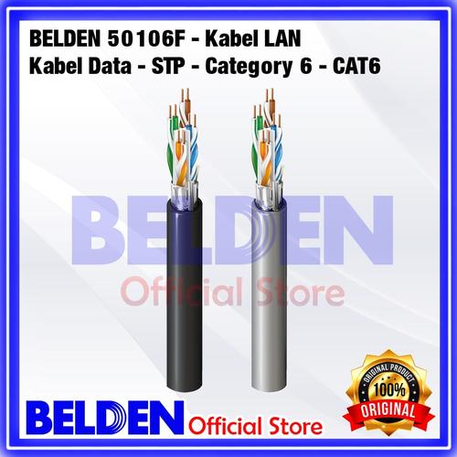Jual BELDEN 50106F - Kabel LAN/Kabel Data - STP - Category 6/CAT 6/CAT ...