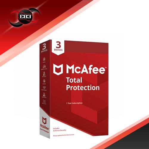 Jual McAfee Total Protection Software ORIGINAL (3 Device / 1 Year ...