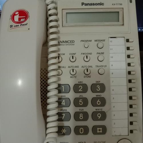 Jual Telephone Panasonic KEY Phone KX T7730 - Kab. Bekasi - Pusat PABX Panasonic | Tokopedia