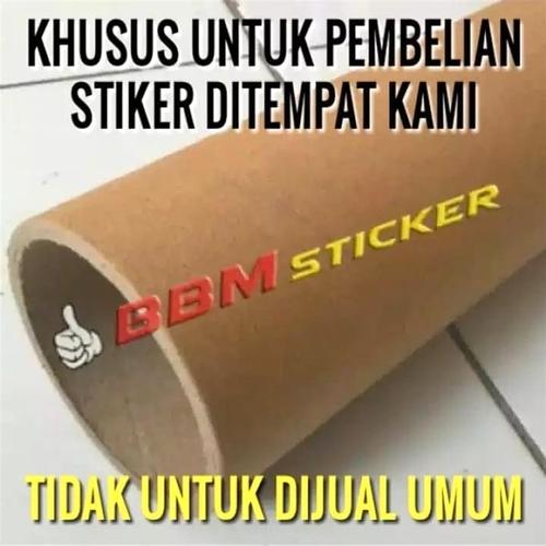 Jual Tabung Pengaman Sticker Skotlet 60cm Khusus Packing Pembelian ...