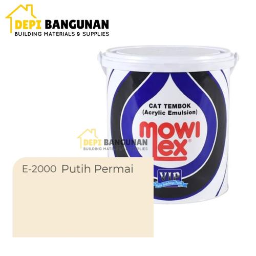 Jual Mowilex Emulsion VIP Galon 2,5L E-2000 Putih Permai Cat Tembok ...