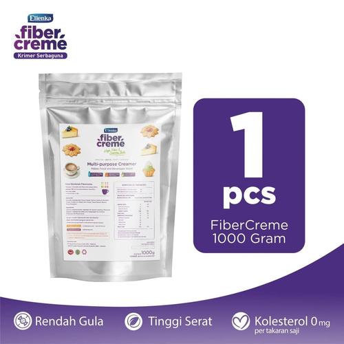 Jual Ellenka Fiber Creme 1000gr / creamer / krim pengganti santan ...