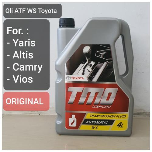 Jual Oli Matic ATF Toyota TMO WS Yaris Vios Altis Camry Dijamin Asli ...