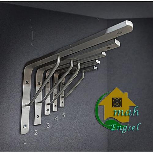 Jual Siku besi L 130x170 mm A.S103A Siku Rak L Braket penyangga Siku ...