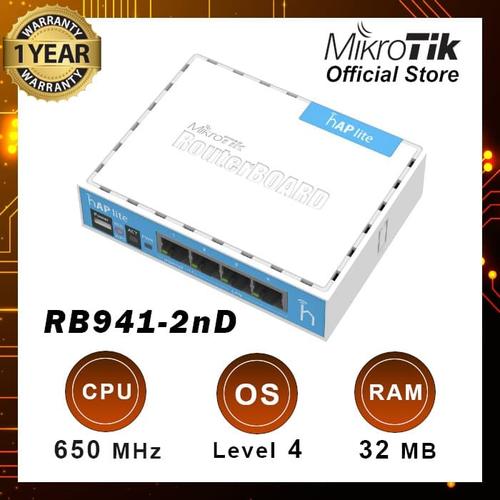 Jual MikroTik RB941-2nD hAP-Lite Router Wireless Horizontal Version ...