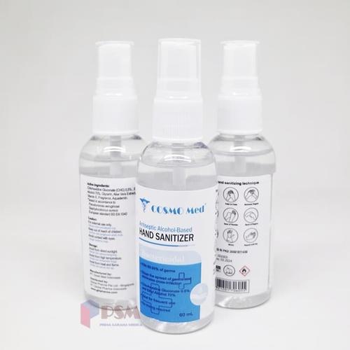 Jual Hand Sanitizer Alcohol Based 60ml GP Care sejenis Aseptan Liquid ...