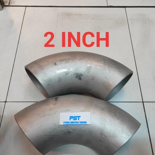 Jual ELBOW L BOW KNEE WELDING STAINLESS SS 316 UKURAN 2 INCH - Jakarta ...