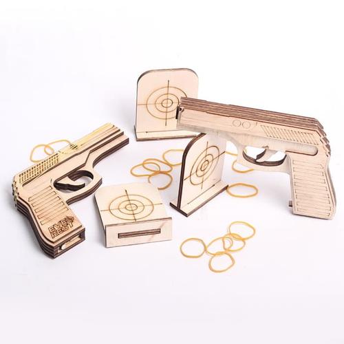 Jual RUBBER GUN | MAINAN ANAK 10 TAHUN LAKI LAKI | PISTOL KAYU MAINAN ...