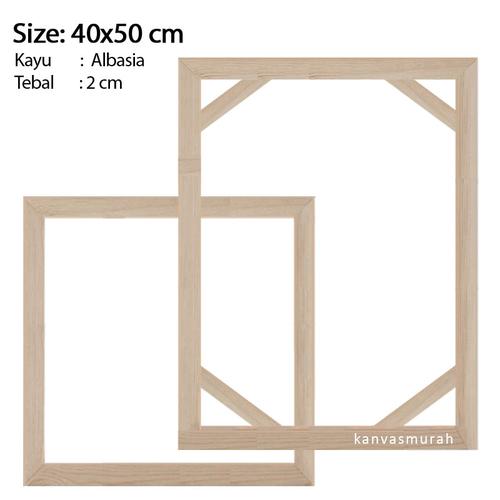 Jual Spanram 40x50 cm Span Ram Kayu Frame 50x40 cm - Kota Bandung ...