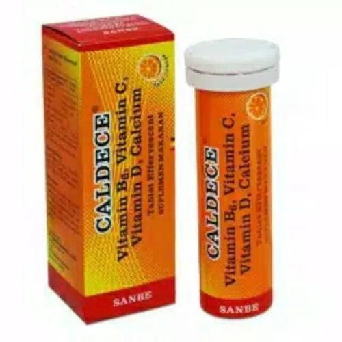 Jual Caldece Eff Rasa Jeruk Vitamin C Vitamin Daya Tahan Tubuh - Kota ...