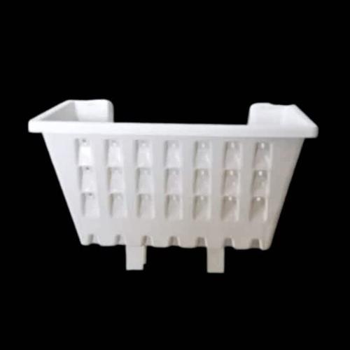 Jual Pot ARGO 01 Putih Dinding Tempel Tanaman Bunga Plastik Panjang ...