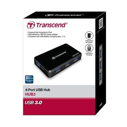 Jual TRANSCEND TS-HUB3K 4-Port HUB, USB 3.0 - Jakarta Pusat - MAXCOM ...